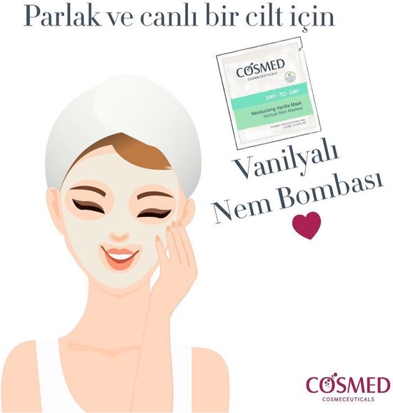 COSMED| day-to-day | Moisturizing Vanilla Mask | 20x 5ml | bol.com