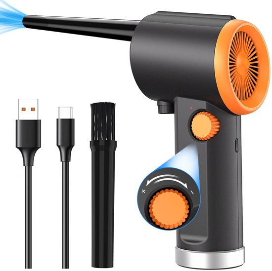 Cleanforce Air Duster Pro - Verstelbare Windsnelheid - Oplaadbaar ...