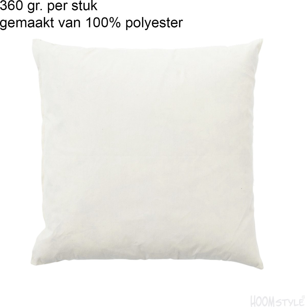 HOOMstyle Binnenkussen set 2 stuks - Kussenvulling 45x45cm - Vulkussen ...