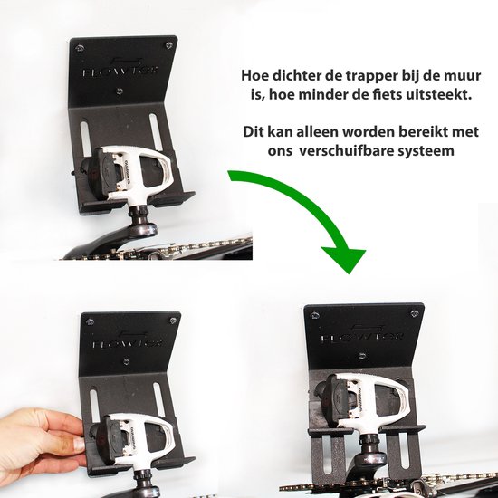 Flowter® trapper hanger - fiets ophangsysteem aan de trapper - fiets ...
