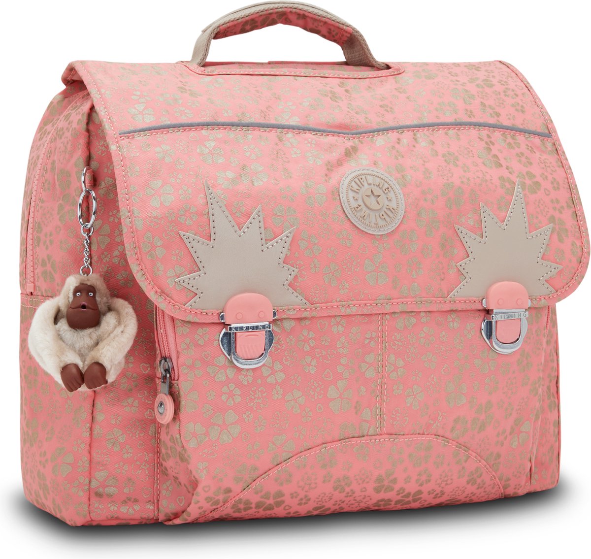 Kipling INIKO Unisex Rugzak - Sweet MetFloral | bol.com