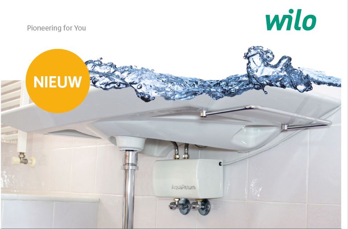 Wilo - AquaReturn - Waterbesparing - Energiebesparing - Installatie ...
