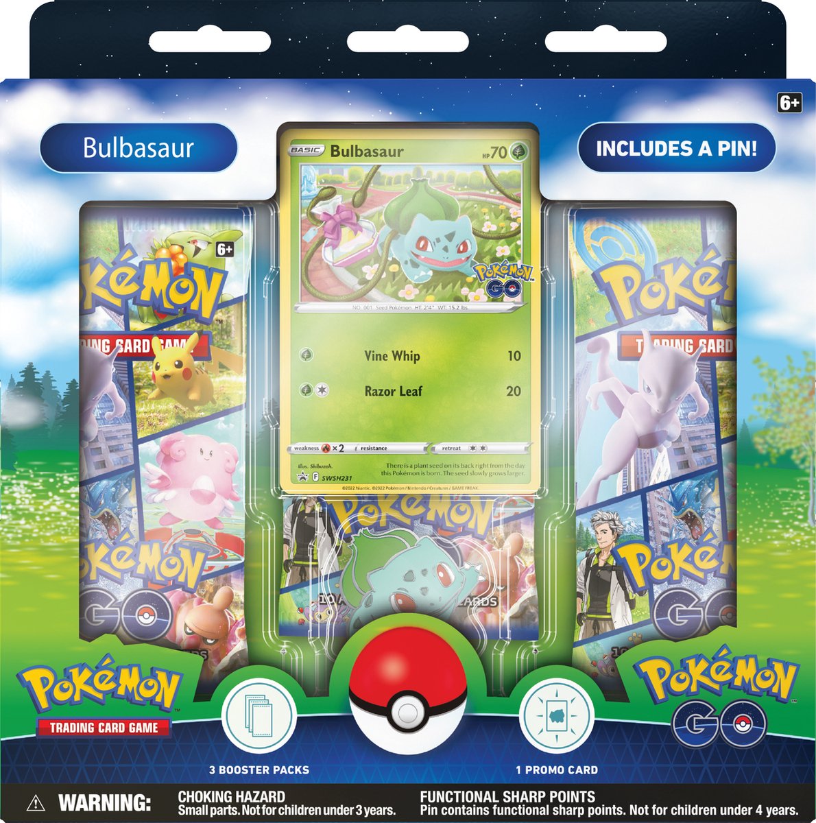 Pokémon Go Pin Box Collection - Bulbasaur - Pokémon Kaarten | Games | bol