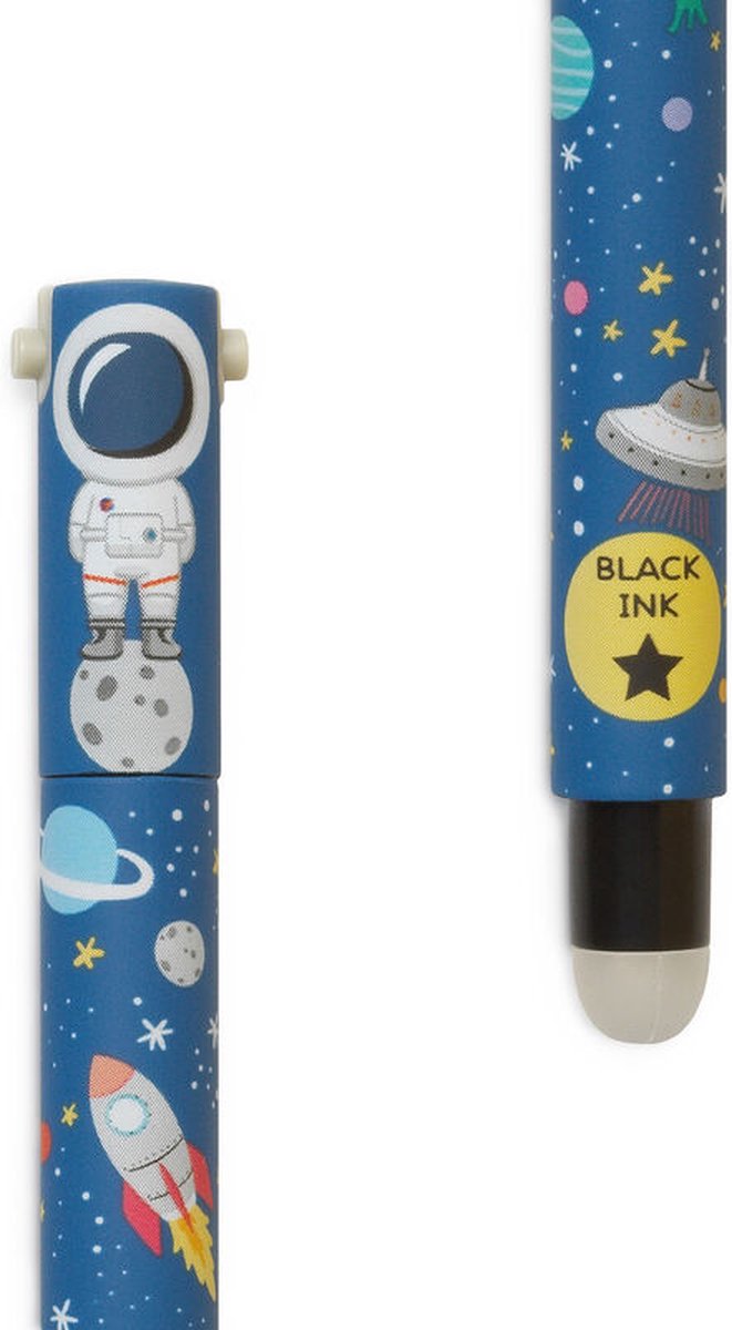 Legami - Uitwisbare gelpennen - Dino - Astronaut - Haai - Navulbaar ...