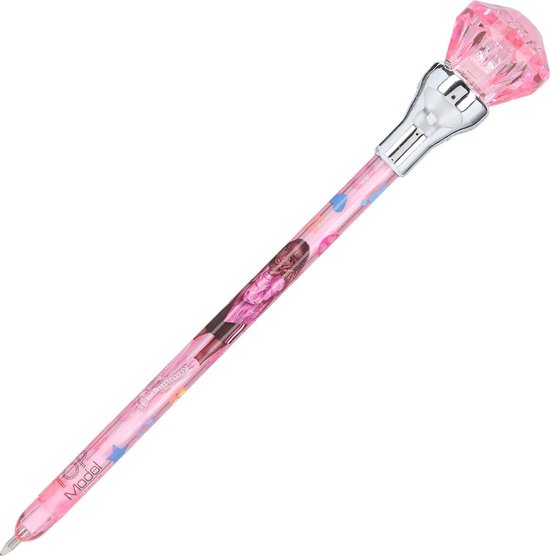 TOPModel Pen met Licht Donkerroze | bol.com