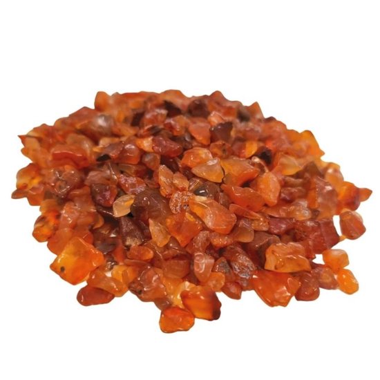 Carneool Edelsteen Kiezels - 1 Kilo - Edelsteen Chips - 1 Tot 1.5cm Per ...