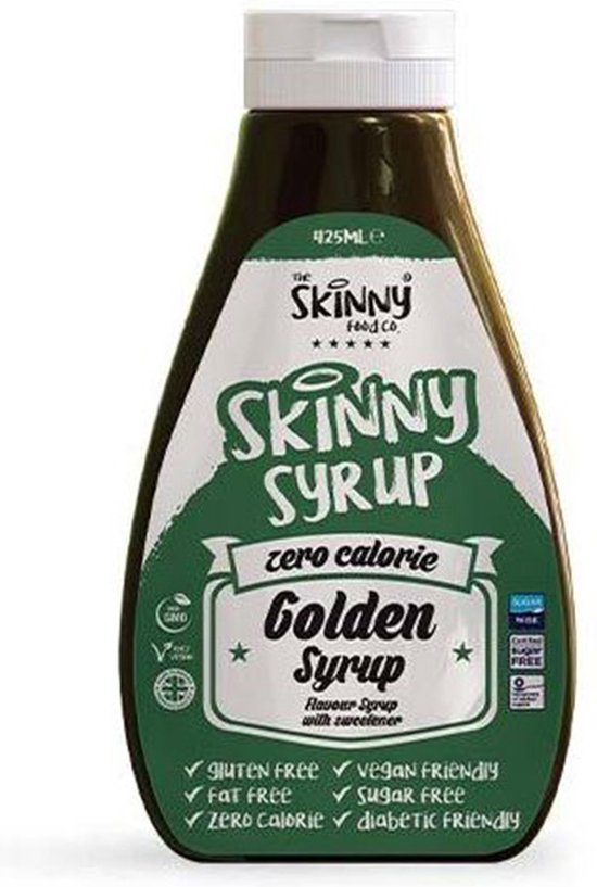 Skinny Food co | Zero Kcal Syrup | Golden Syrup | 1 x 425 ml | Snel ...
