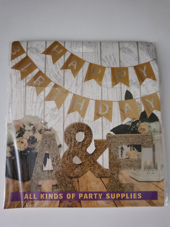 Happy Birthday Slinger Verjaardag Versiering Feest Versiering ...