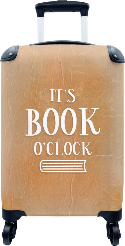 Koffer - Spreuken - Quotes - It's book o'clock - Boeken - Boekenwurm ...