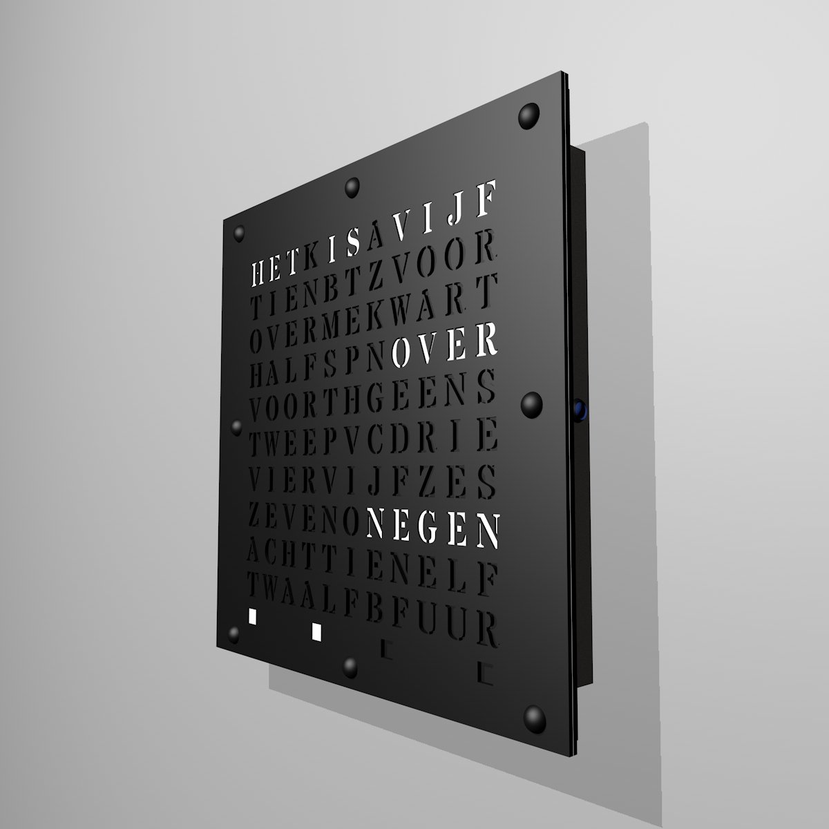 Dutchstormdesign-Woordklok-Nederlande woordklok | bol.com