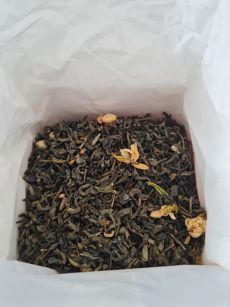Jasmijn Thee- 2 x 250 gr- Biologisch- Groen Thee | bol.com