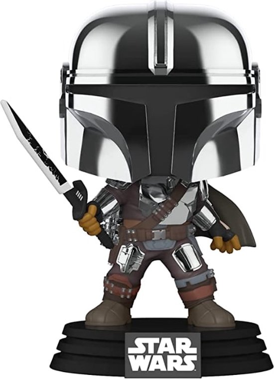 Funko Mando met Darksaber (Glow in the Dark + Metallic) - Funko Pop ...