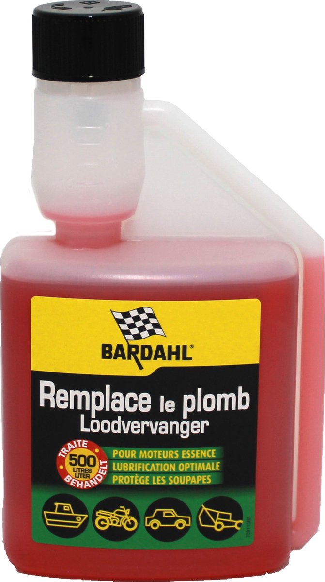 BARDAHL LOODVERVANGER VOOR 500 LITER BENZINE, 500ML | BRANDSTOF ADDITIEF BENZINE | bol