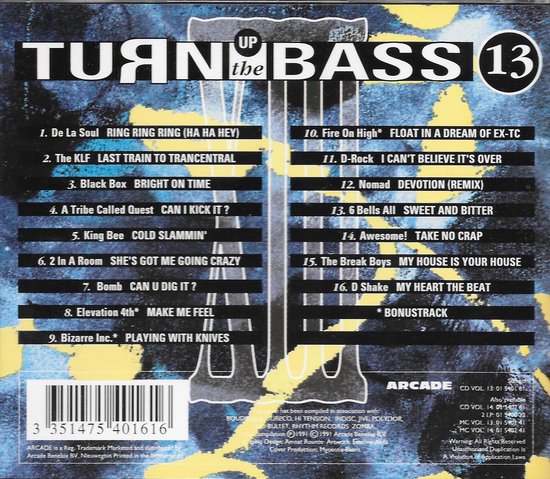 Turn Up the Bass, Vol. 13, various artists | Muziek | bol