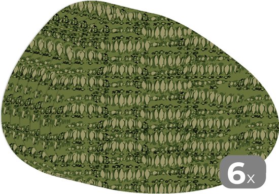 Placemat organisch - Placemats organic - Onderleggers - Dieren ...