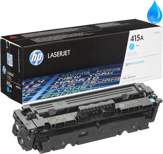 415A W2031A HP Toner Cyaan | bol.com