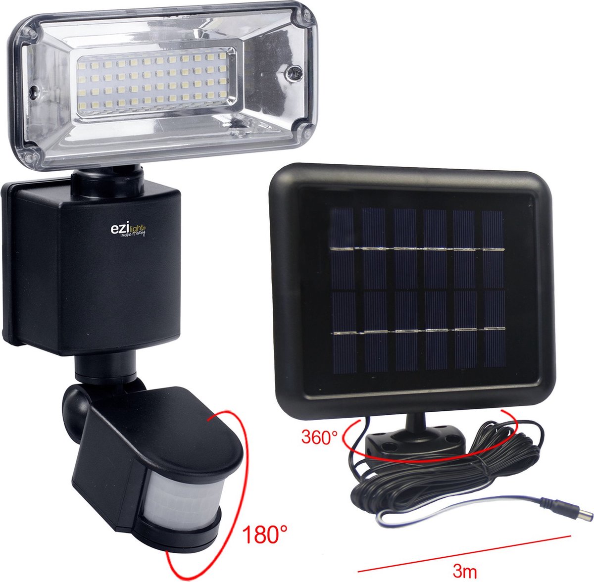 EZILIGHT Solar Projector Solar Pro 1 | bol.com