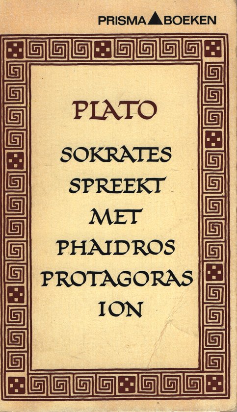 PLATO Sokrates spreekt met phaidros, Plato | 9789027403575 | Boeken ...