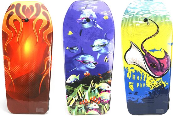 Bodyboard met Print 104 cm Assorti - Bodyboard met leuke print - 104 cm ...
