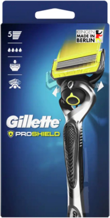 Gillette Fusion 5 ProShield scheersysteem voor mannen met Flexball ...