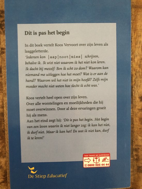 Dit is pas het begin, Koos Vervoort | 9789071740978 | Boeken | bol