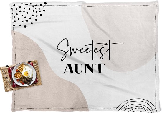 Picknickkleed - Buitenkleed - Quote - Tante - Familie - Aunt ...