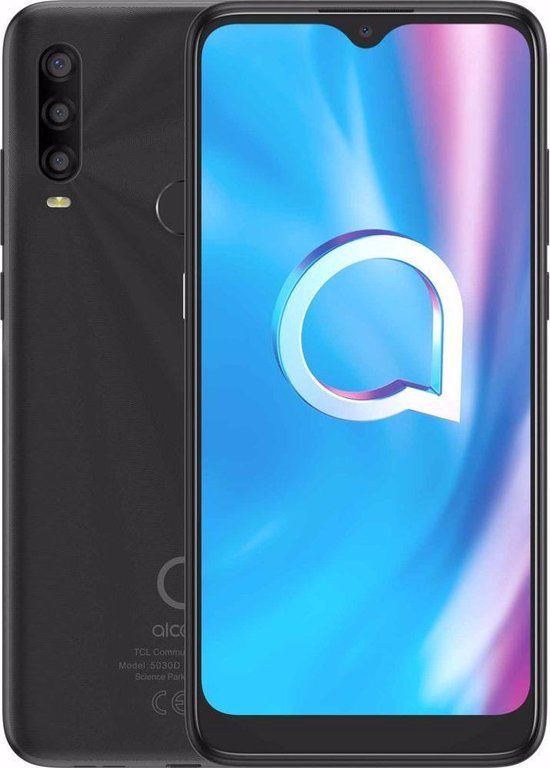 Smartphone voor Senioren 32GB Zwart (Basis van een Alcatel Smartphone ...