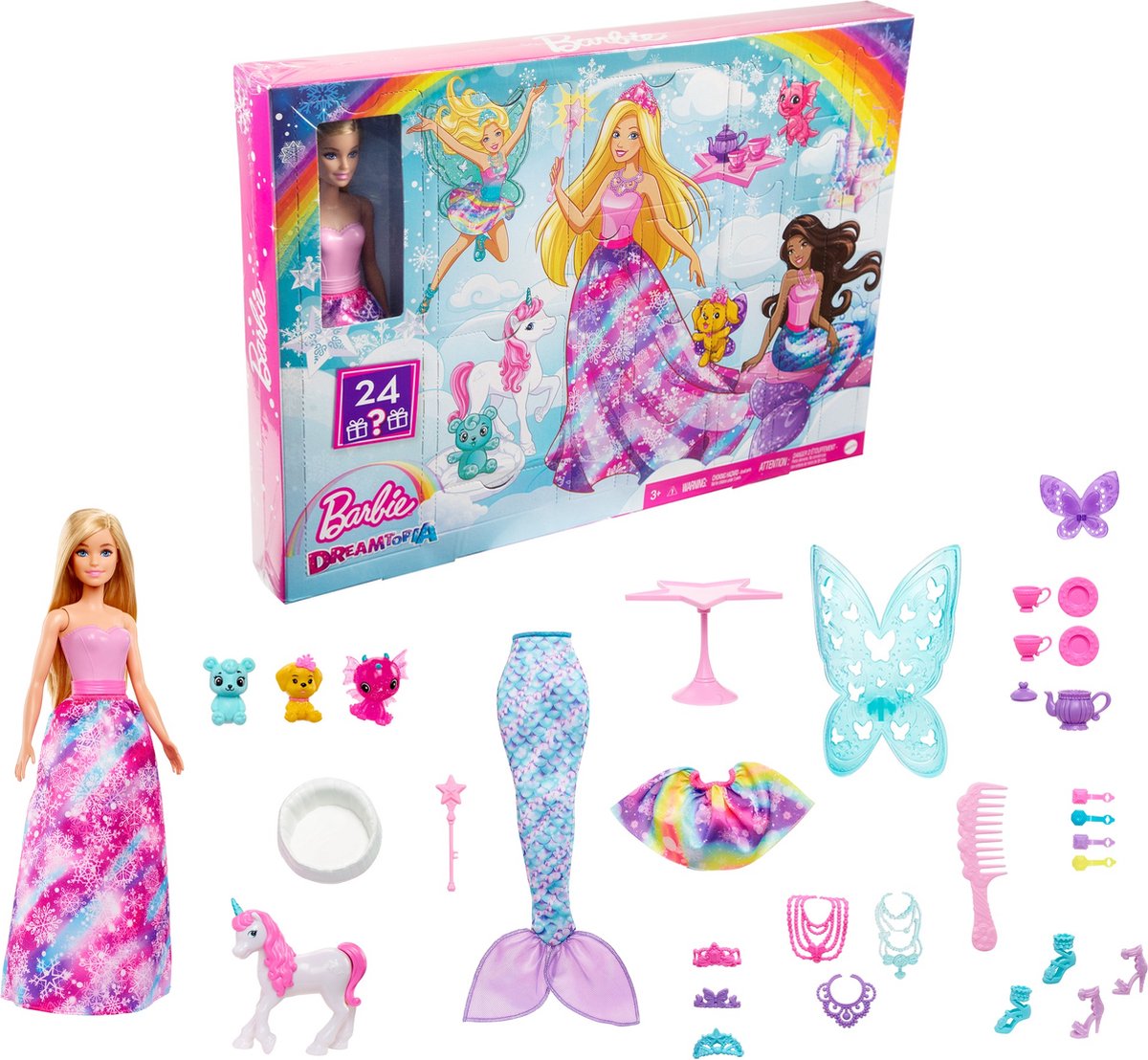Barbie Dreamtopia Advent Kalender | bol.com