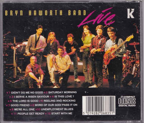 Bryn Haworth Band Live - Gospelzang, Bryn Haworth Band | CD (album ...