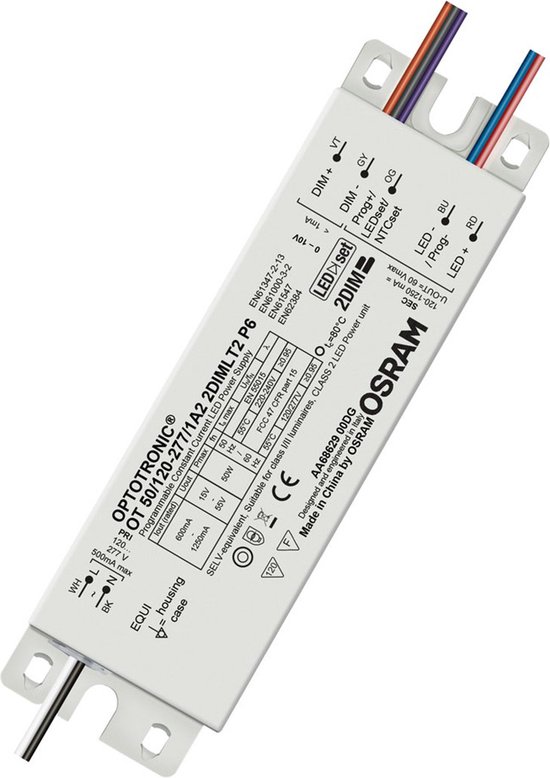 Osram LED driver Optotronica 50 / 120-277V / 1A2 / LT3 | Buiten Dimbaar ...