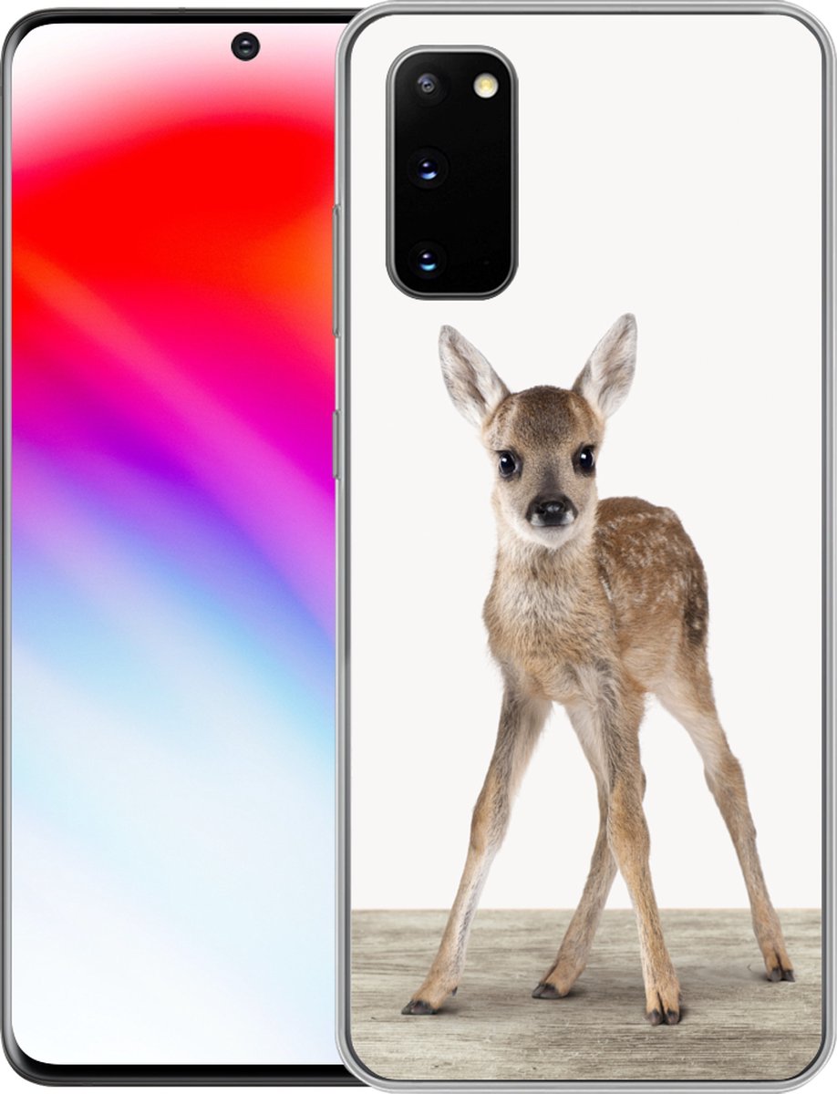 Samsung Galaxy S20 hoesje - Hertje - Bambi - baby hert - Meisjes ...