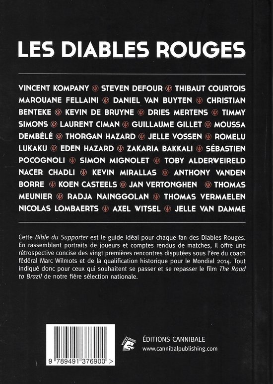 Les Diables Rouges, Sammy Neyrinck | 9789491376900 | Boeken | bol
