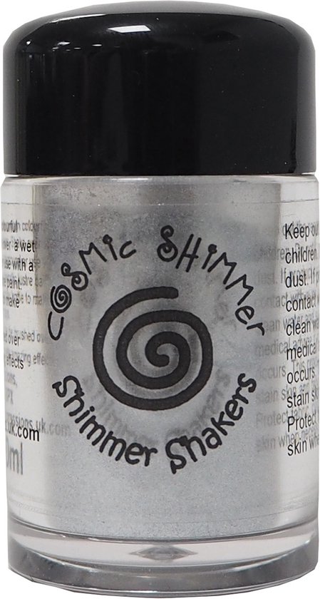 Cosmic Shimmer Shimmer shaker Gunmetal | bol.com