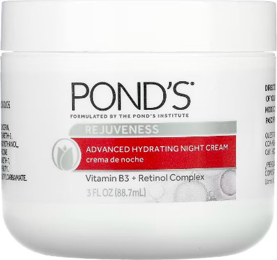 Pond's - Retinol - Rejuveness Advanced Hydrating Night Cream 88.7 ml | bol