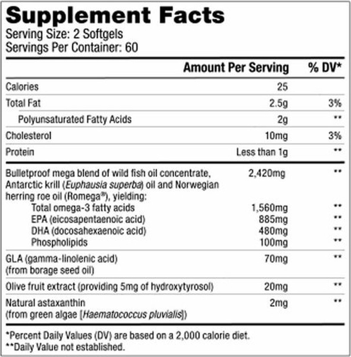 Bulletproof™ Omega Krill Complex - 120 Caps | bol.com