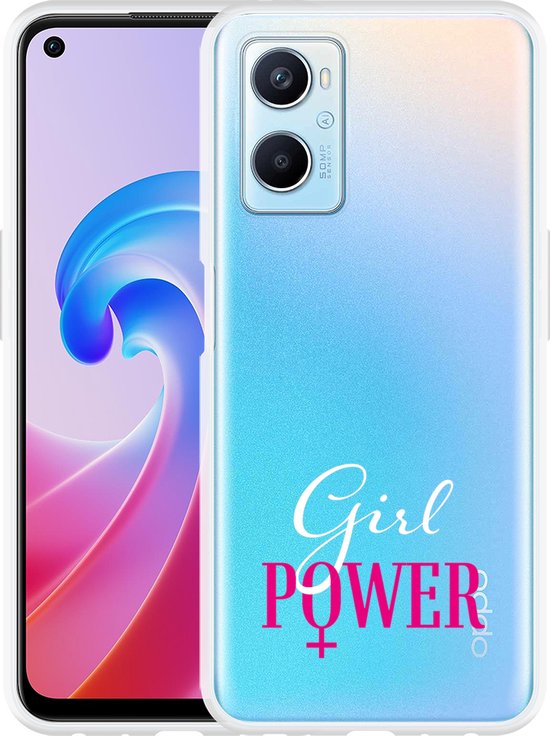 Oppo A96 Hoesje Girl Power - Designed by Cazy | bol