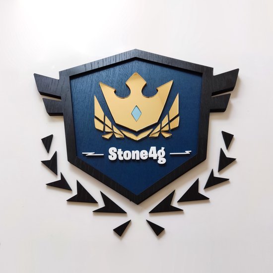 Plaque signalétique Fortnite crèche - décoration - décoration murale ...