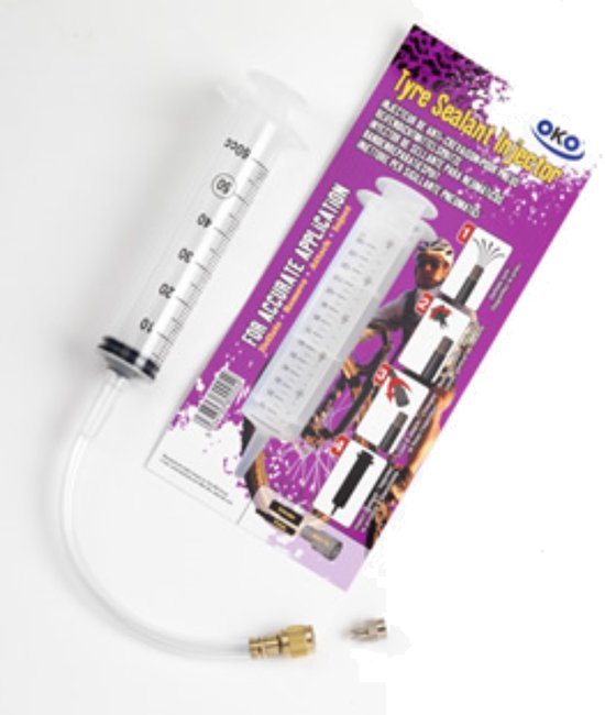 OKO Tyre Sealant Injector 150ML | Tubeless | Ventiel | Spuit | anti lek ...