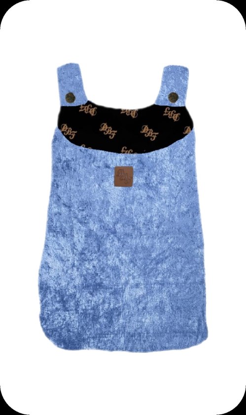 Boxzak velours blauw | bol.com