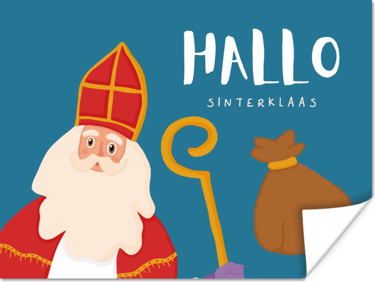 Poster Sinterklaas - Quotes - Sint - Hallo Sinterklaas - Kinderen ...