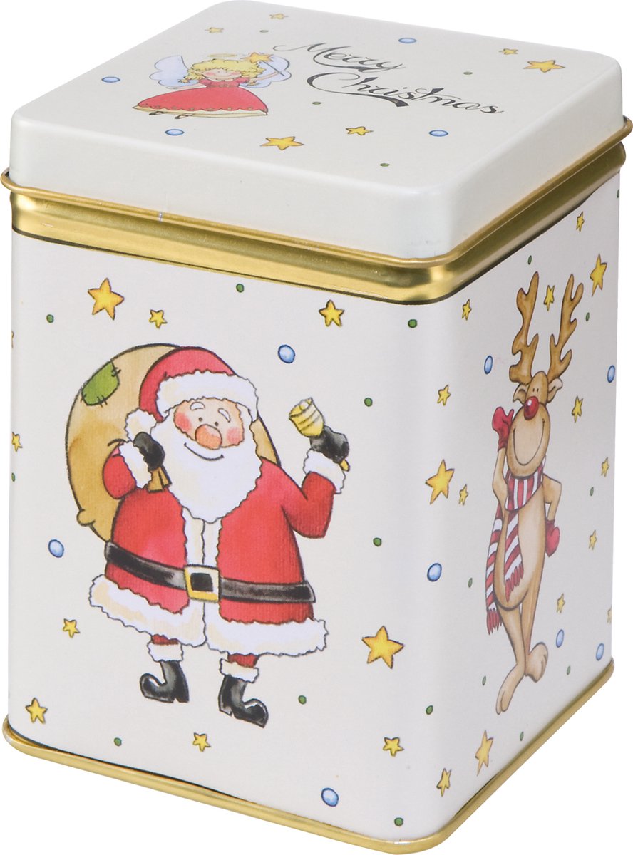 Goebel - Kerst | Theedoos I love Christmas | Metaal - 10cm - bewaardoos ...
