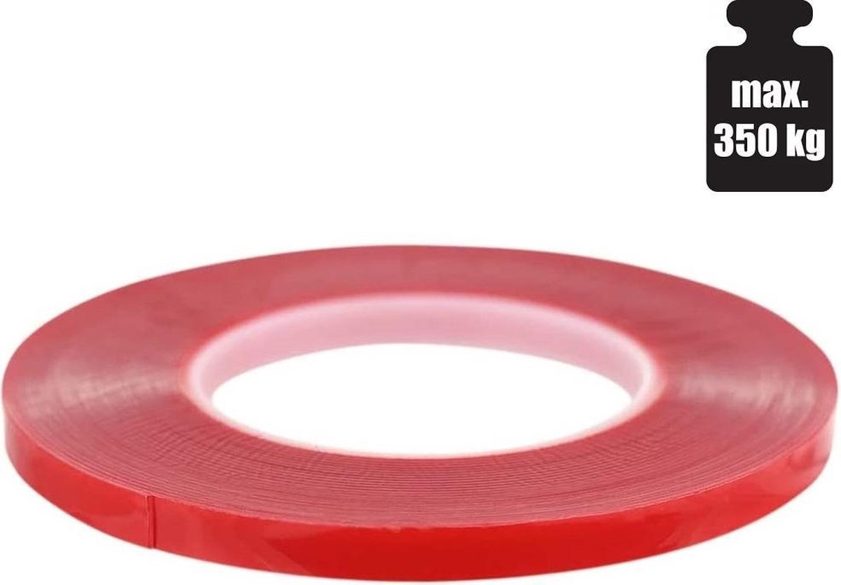 Dubbelzijdig Tape - Dubbelzijdig Plakband - Extra Sterk - 3M - Transparant - 25m x 5MM... | bol.com