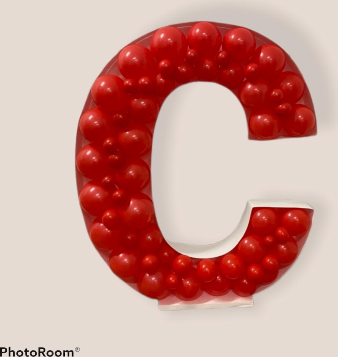 Ballon Mozaiek frame Letter C (100 x 86 cm) | bol.com
