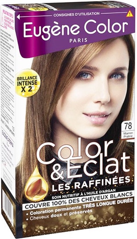 Eugène Color Les Raffinées Permanent Colouring Cream n°78 Marron ...