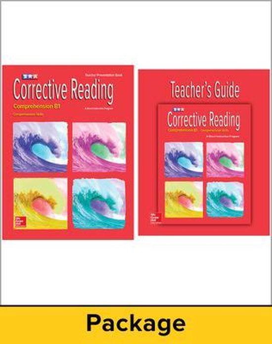Corrective Reading Comprehension Level B1, Teacher Materials Package ... Corrective Reading Comprehension Level B1, Teacher Materials Package ...