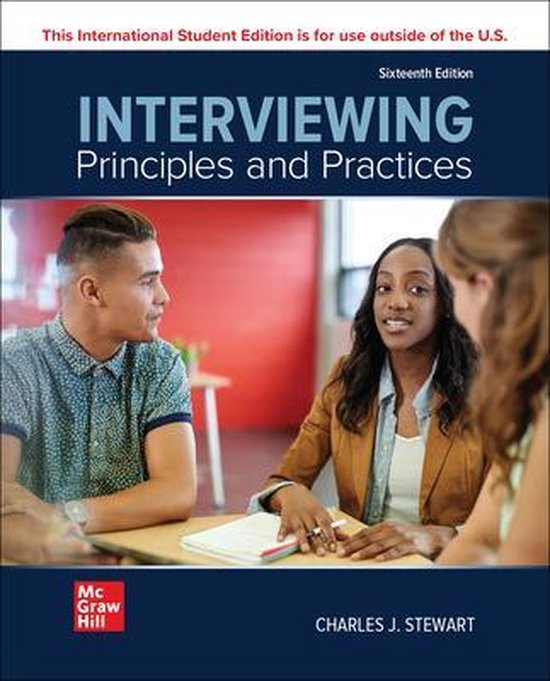 ISE Interviewing: Principles and Practices | 9781265755010 | Charles Stewart | Boeken | bol.com