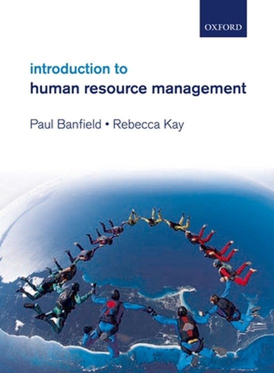 Introduction To Human Resource Management | 9780199291526 | Paul ...