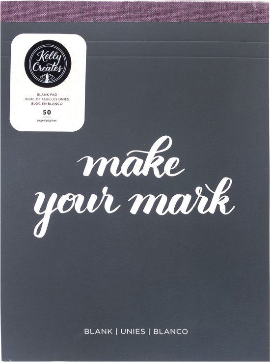 Kelly crée un tampon vierge 8,5 x 11 po x 50 | bol.com