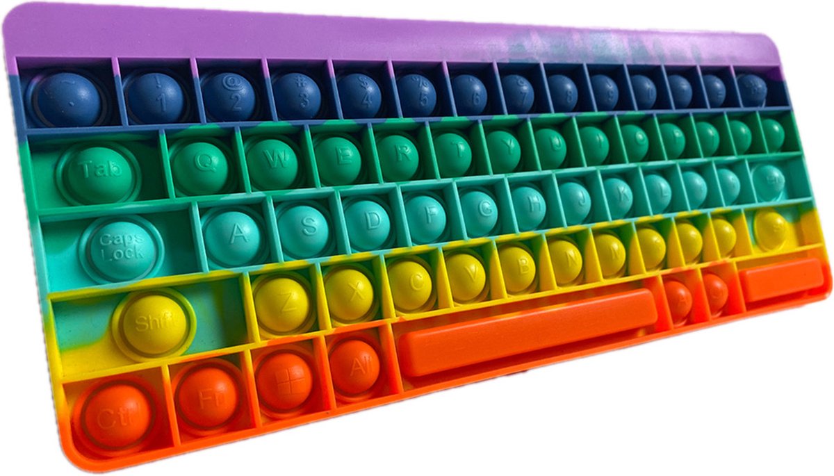 FIDGETLY | Fidget toys | Toetsenbord | Pop it KEYBOARD | XXL POP IT ...