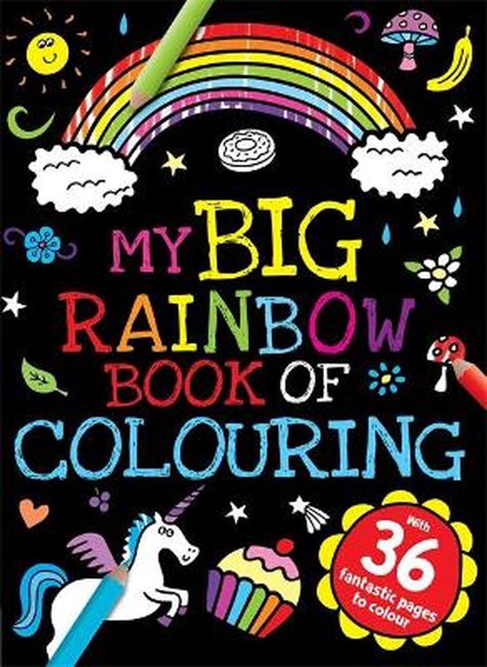 My Big Rainbow Book of Colouring, Igloo Books | 9781800229792 | Boeken ...